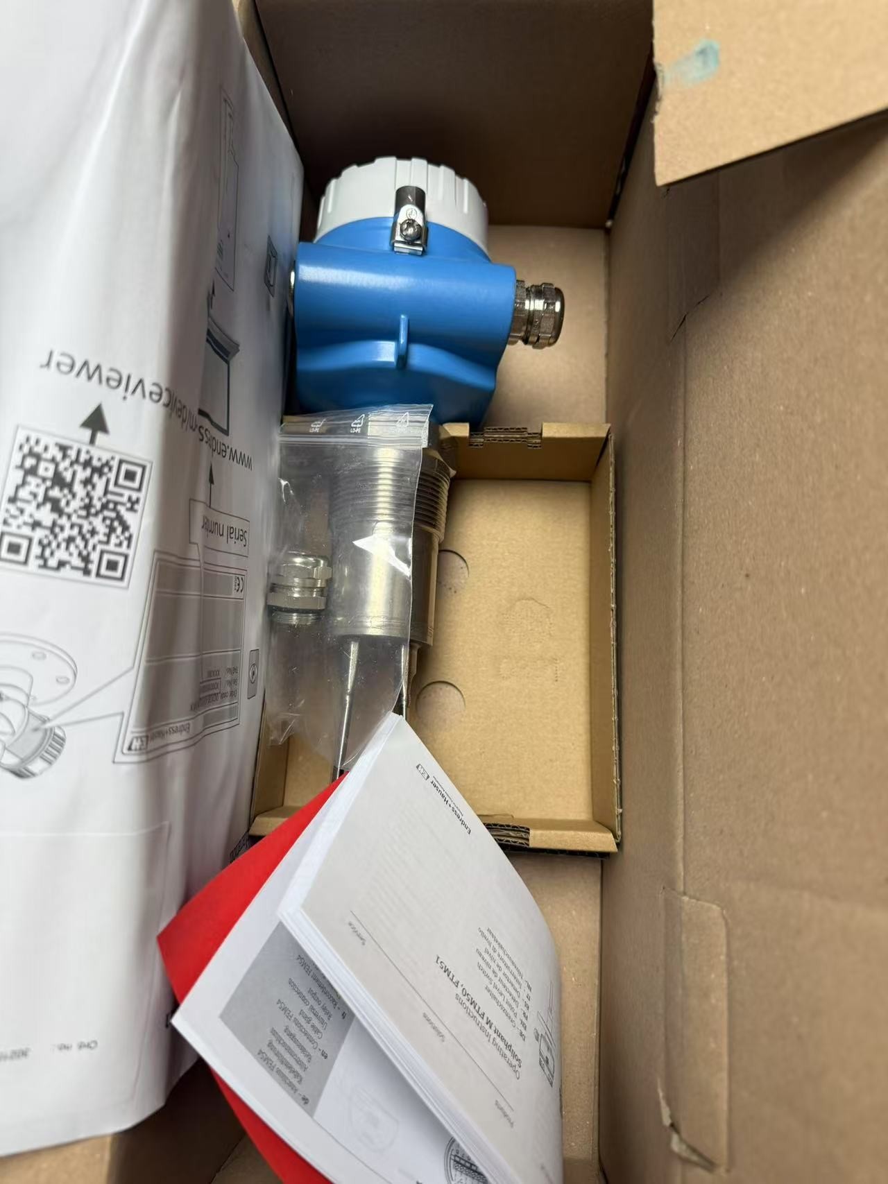 Endress+Hauser Soliphant FTM50 سری سوئیچ سطح نقطه ای سوئیچ سطح، فلش ...